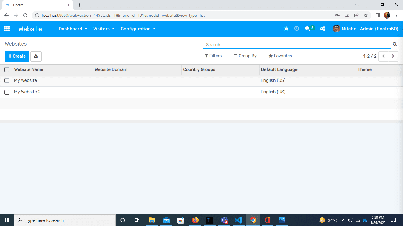 In 20 Minutes Build a Responsive Website with Odoo