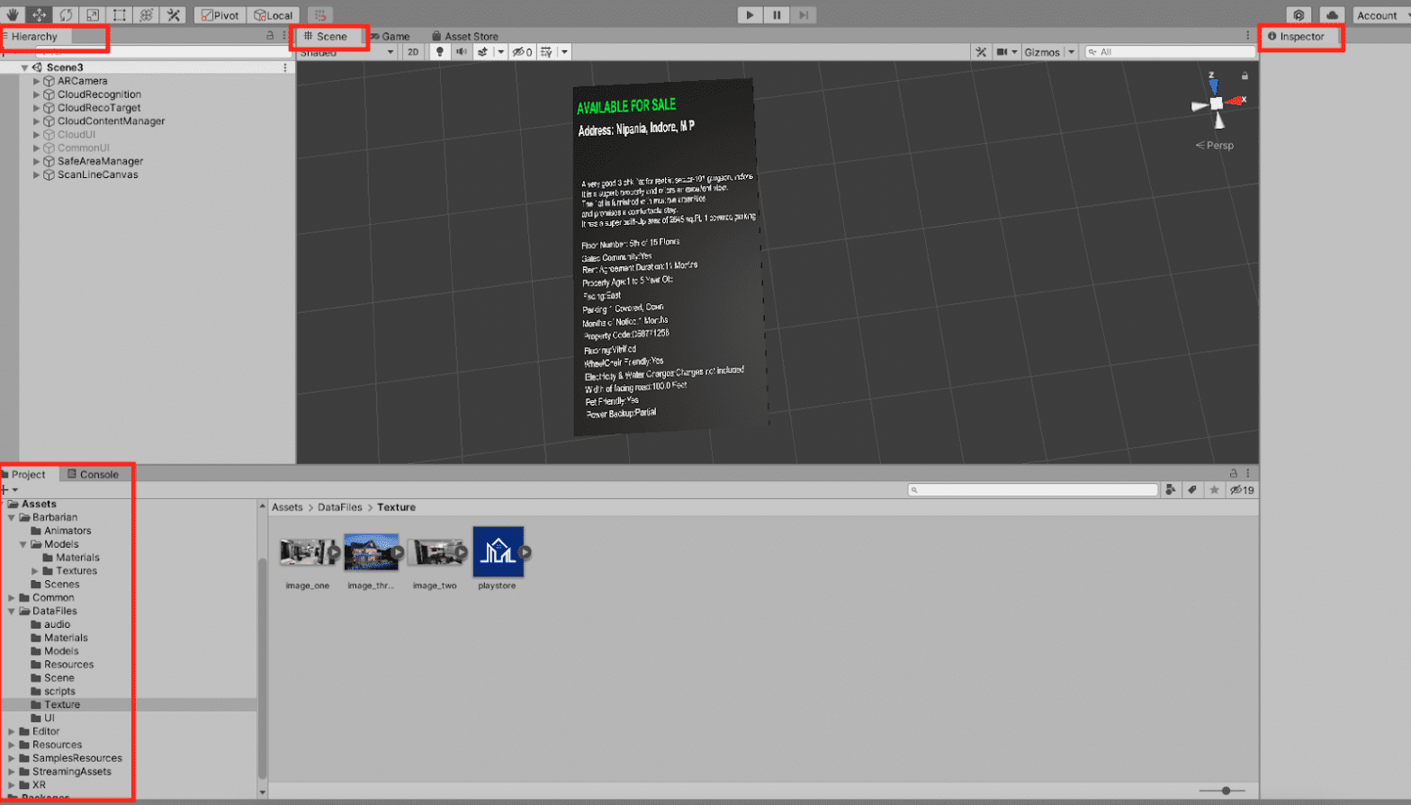 Create AR app with Unity & Flutter.