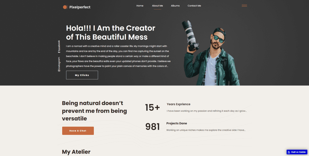 Pixel Perfect – Bubble.io Website Design and Development - Zehntech