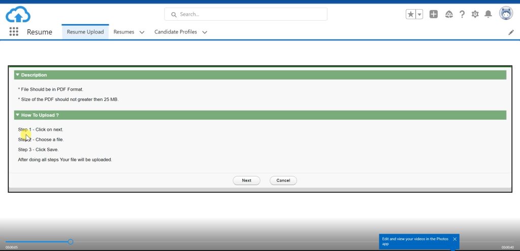 Resume Digital - Salesforce App Development - Zehntech